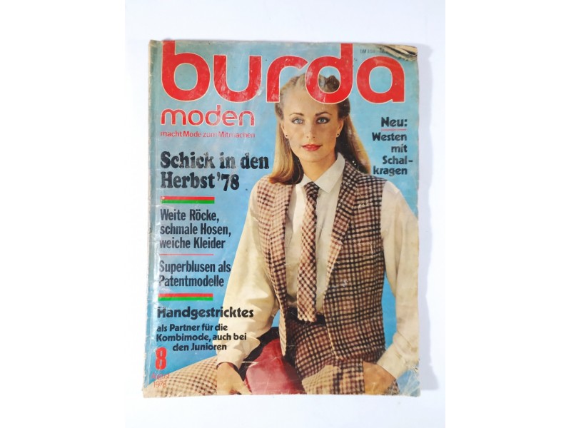 BURDA 1978 (krojevi)