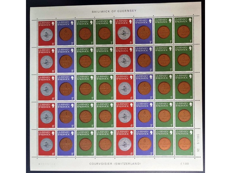 Bailiwick of Guernsey 1979. Komplet, ::TABAK::
