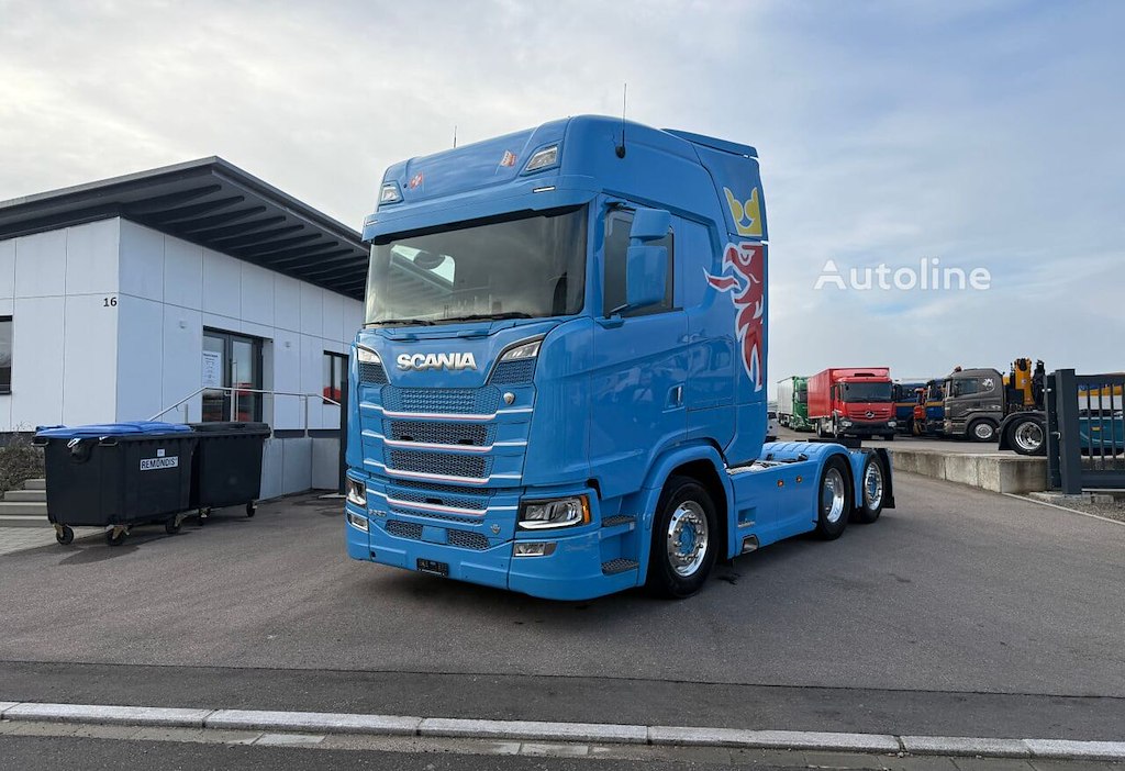 Scania 589 S520A 6x2 Retarder Kipphydraulik / Swiss-Vehicle tegljač
