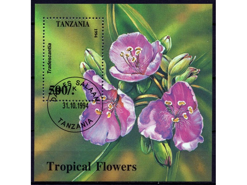 Tanzania 1994. Blok br. 263, Flora