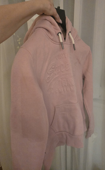 Superdry nude roze duks