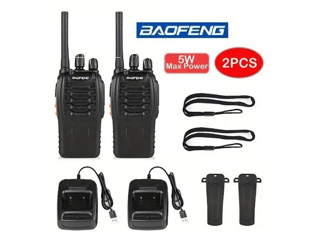 Voki Toki Radio Stanica Baofeng BF-88E Model 1 (2 Kom)