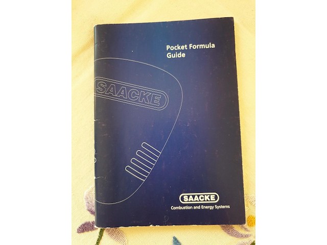 SAACKE -POCKET FORMULA GUIDE - Džepni vodič za formule