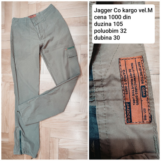 Jagger Co kargo pantalone