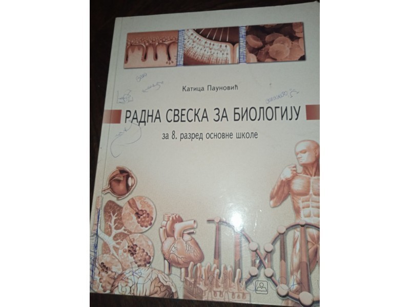Radna sveska BIOLOGIJA za 8.razred