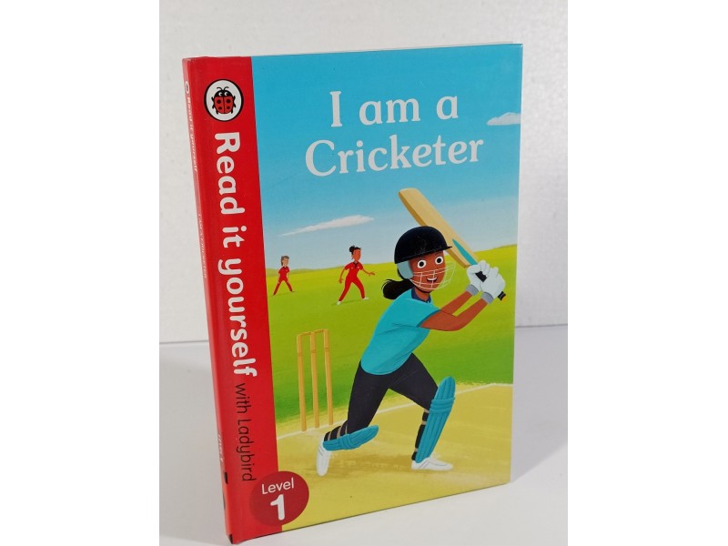 "I am a Cricketer" (Ja sam igrač kriketa).