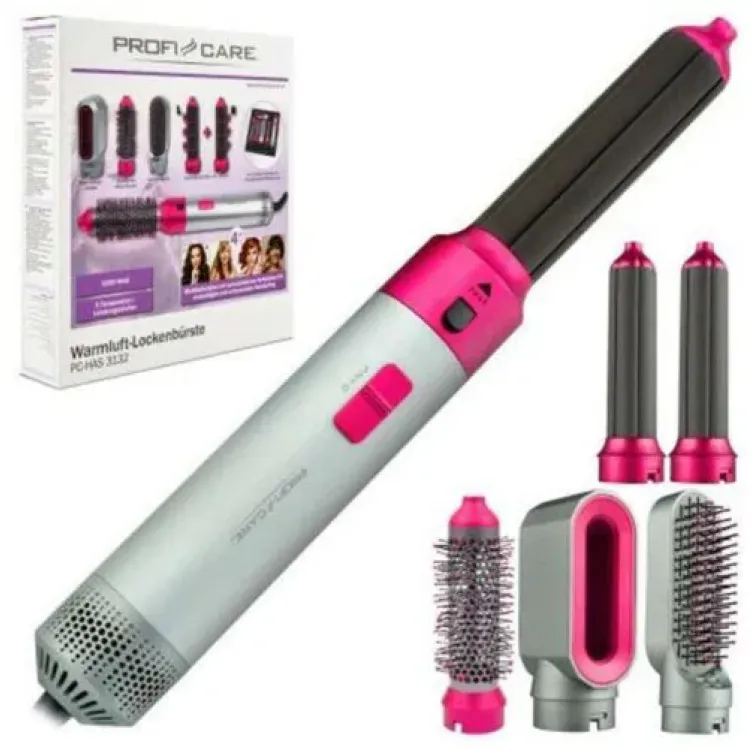 Styler za kosu PROFI CARE 4 u 1 1000W beli PC-HAS3132 beli/roze