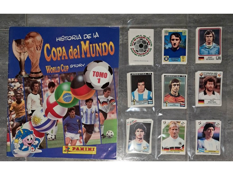 World Cup Story Album + kompletan set sličica