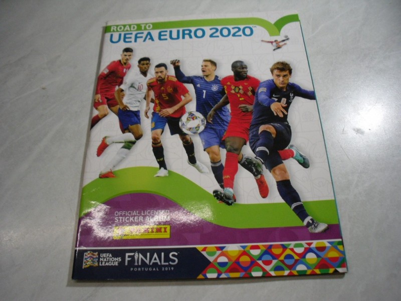 UEFA EURO 2020 PANINI PRAZAN ALBUM