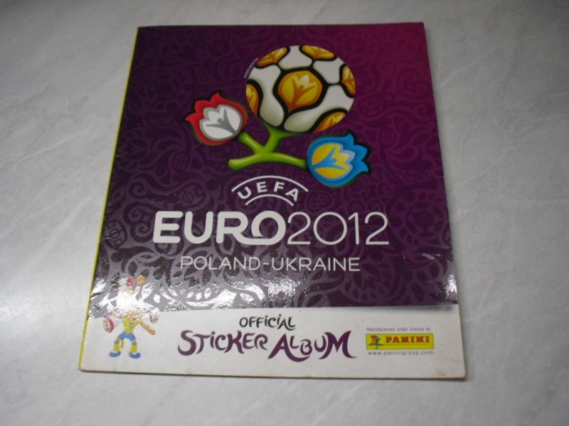 EURO 2012 PANINI PRAZAN ALBUM