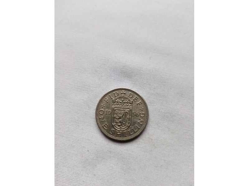Велика Британија 1 шилинг,1956 год.