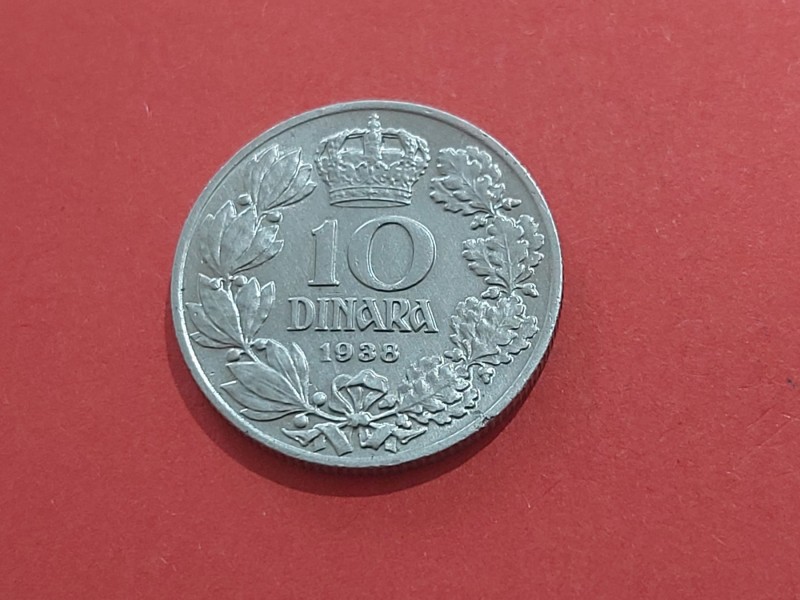 Kraljevina - 10 dinara 1938 god