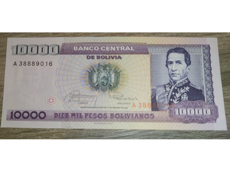 K5 1 centavo Bolivija 1987