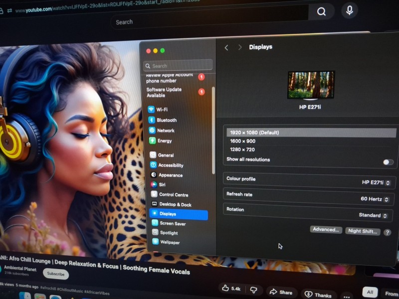 HP Elite monitor E271i 27" IPS