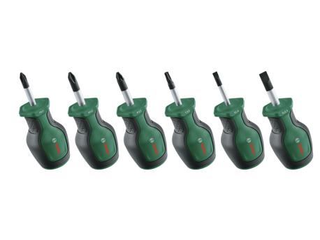 BOSCH Universal 6-delni set kratkog odvrtača, 1600A032UK
