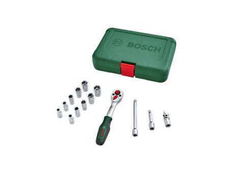 BOSCH Universal 14-delni set račne od 1/4'', 1600A02BY0