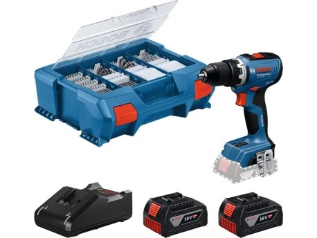 BOSCH GSR 18V-65 Professional Akumulatorska bušilica-odvrtač sa 2 x akumulatora GBA 18V 4.0Ah, 06019N3207