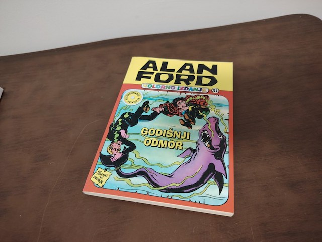 Alan Ford Kolorno izdanje 31 - Godisnji odmor