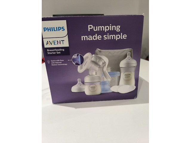 PHILIPS AVENT set za izmlazanje Natural pumpica