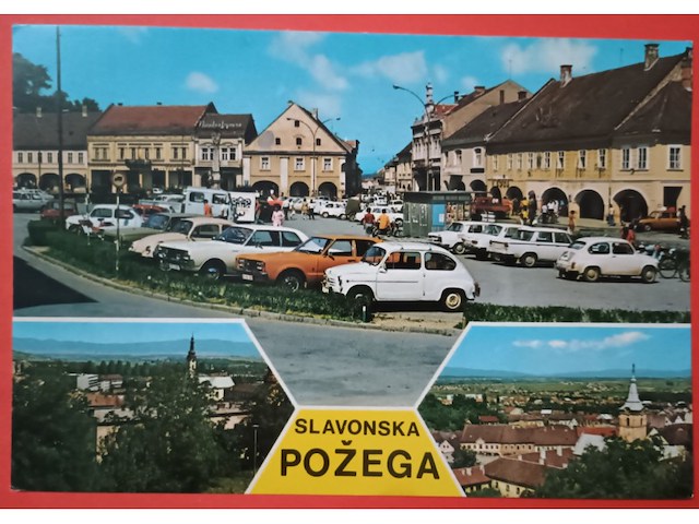 SLAVONSKA POŽEGA -STARA RAZGLEDNICA (čista)
