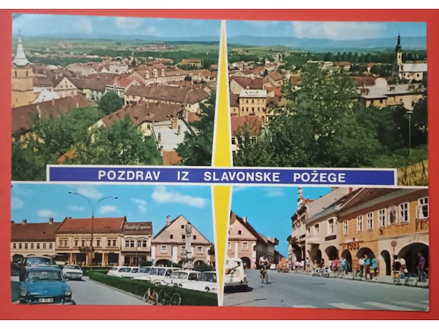 SLAVONSKA POŽEGA -STARA RAZGLEDNICA (čista)