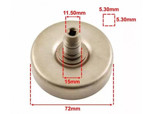 Korpa kvačila trimera za Stihl FS 120 200 250