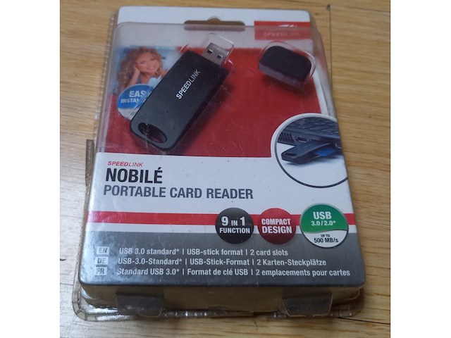 Speedlink - NOBILÉ Portable Card Reader 9-in-1