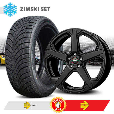 235/55 R18 SET Z MOMO + MOMO STA EVO MB 5/112