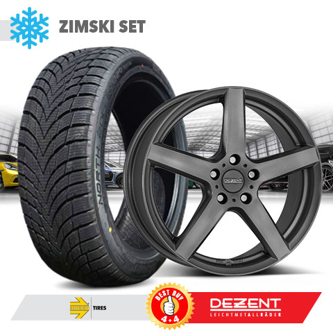 185/65 R15 SET Z MOMO + DEZENT TY GM 4/108