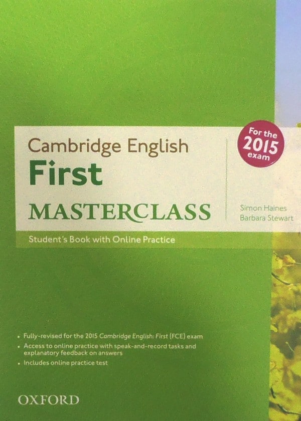 Cambridge English: First Masterclass: Student’s Book and Online Practice Pack