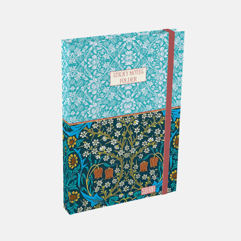 Sticky Notes Folder – William Morris – Blackthorn
