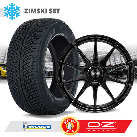 215/40 R18 SET Z MICHELIN + OZ FOR HLT MB 5/112 + TPMS