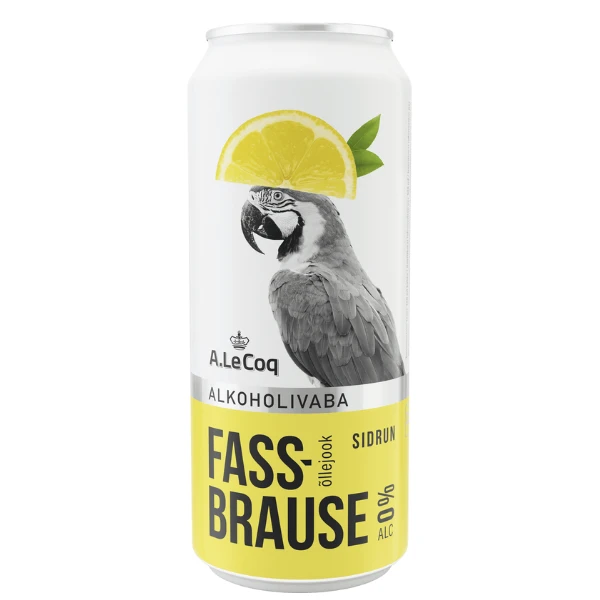 Pivo Bezalkoholno Fassbrause Limun 0%, 0,5l can
