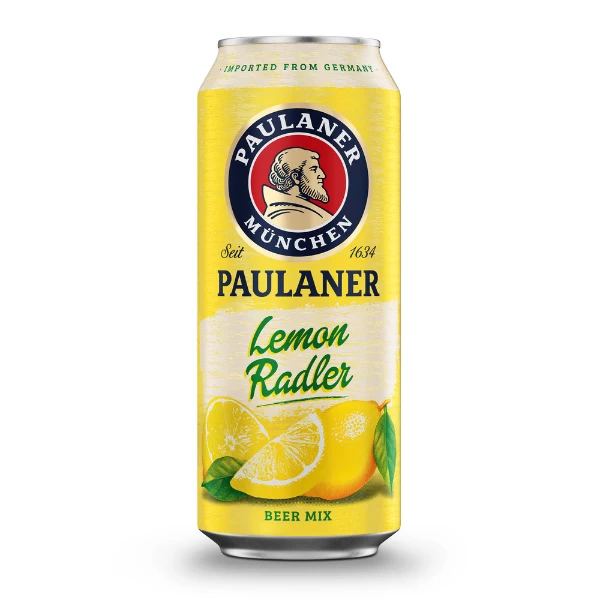 Pivo Paulaner Lemon Radler 2,5% 0,5l Can