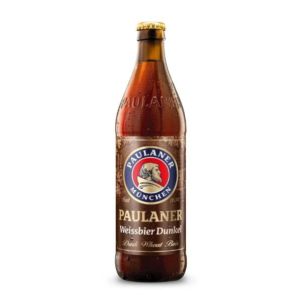 Pivo Paulaner Dunkel Pšenično Tamno 0,5l Nepovratna Ambalaža