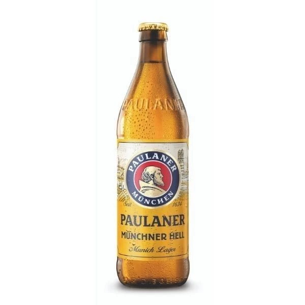 Pivo Paulaner Minhensko Svetlo Flaša 0,5l Nepovrtana Ambalaža