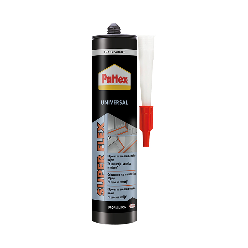 PATTEX SILIKON UNIVERSAL TRANSPARENT 280ML