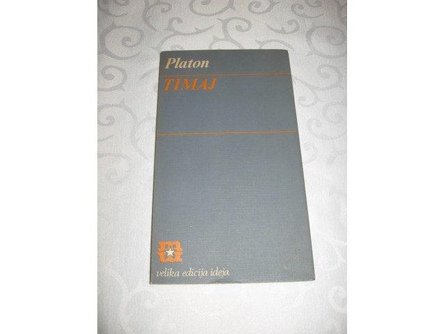 Timaj - Platon