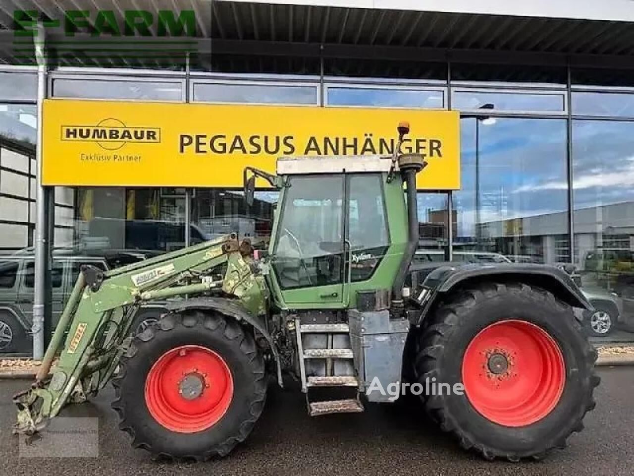 Fendt xylon 520 stoll robust f frontlader allrad 50km/h schlepper traktor točkaš