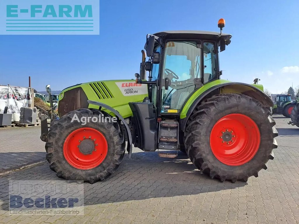 Claas arion 650 t4i traktor točkaš