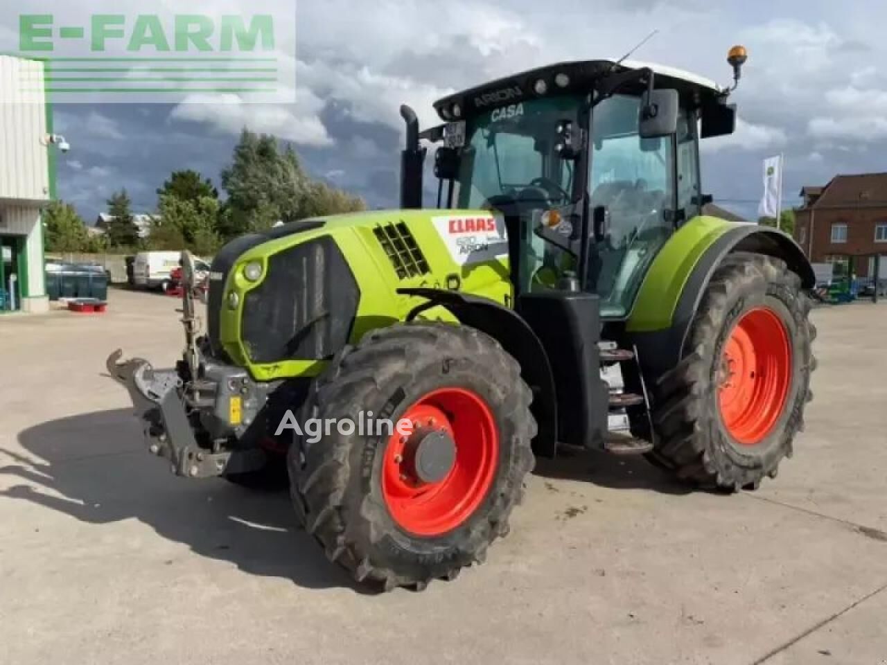 Claas arion 620 cebis CEBIS traktor točkaš