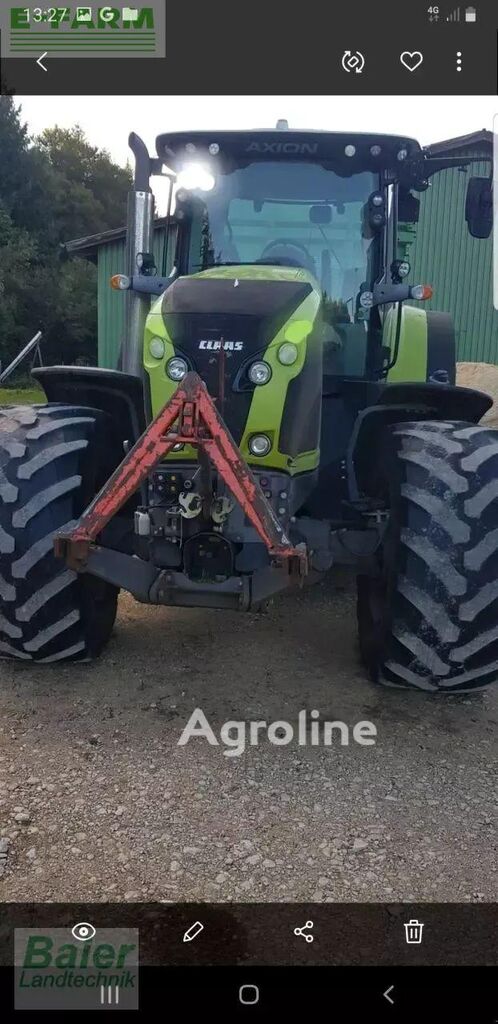 Claas axion 870 traktor točkaš