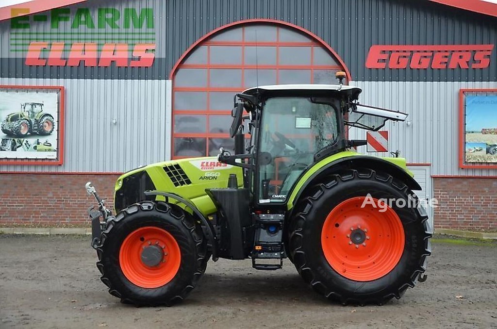 Claas arion 660 cmatic - stage v ceb traktor točkaš