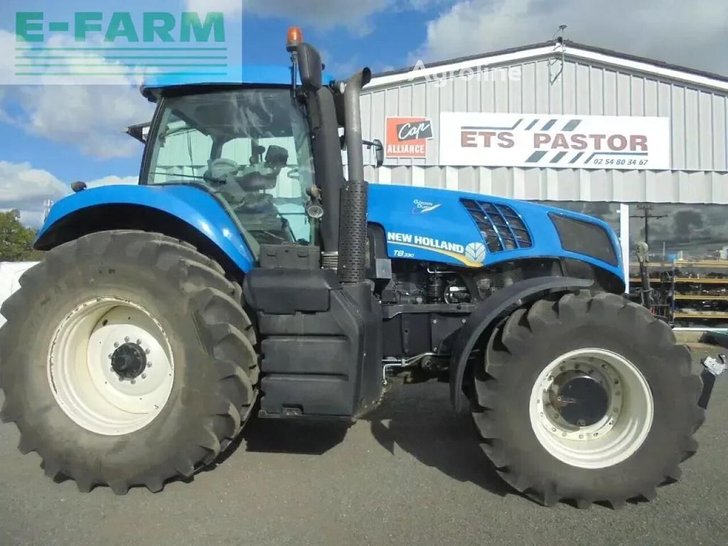 New Holland t8.330 traktor točkaš