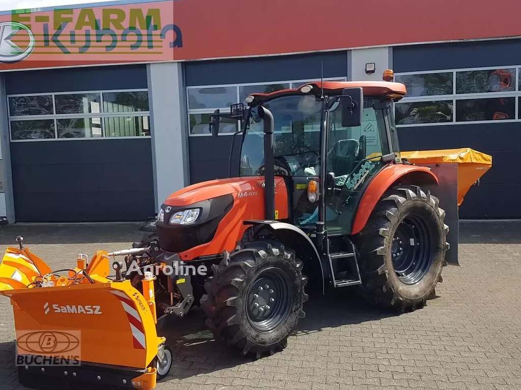 Kubota m4-073 winterdienst traktor točkaš