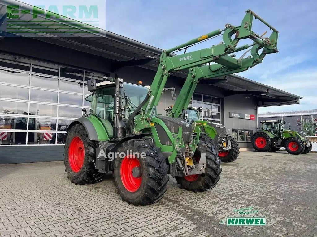 Fendt 516 vario scr traktor točkaš