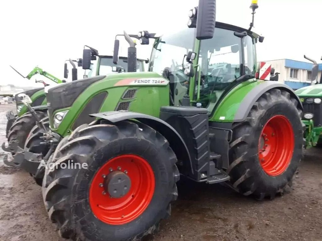 Fendt 724 profi + traktor točkaš