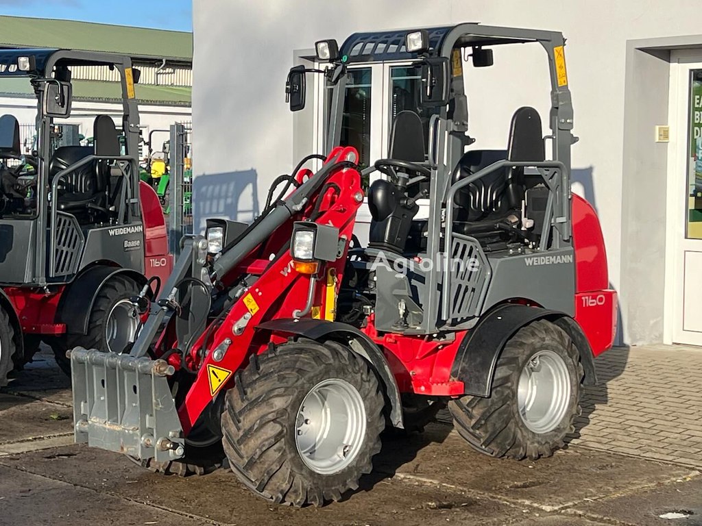 Weidemann 1160 Hoftrac StVZO Beleuchtung traktor točkaš