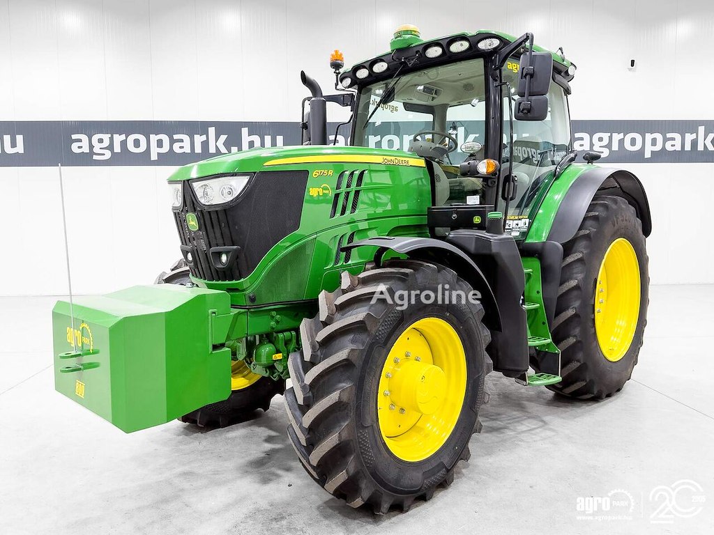 John Deere 6175R AutoPowr IVT 50 km/h, TLS, cab susp., SF3000 AutoTrac, air traktor točkaš