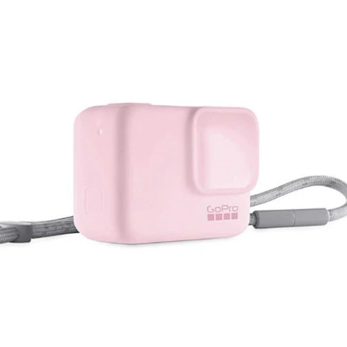 GoPro (ACSST-004) silikonska zaštita kućišta pink+vezica za GoPro akcione kamere